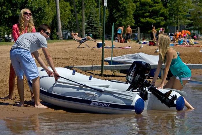 2021 Mercury Inflatables 240 Air Deck - PRO Boats