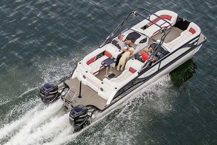 2025 Godfrey Sanpan Twin - Emerald Coast Marine Group